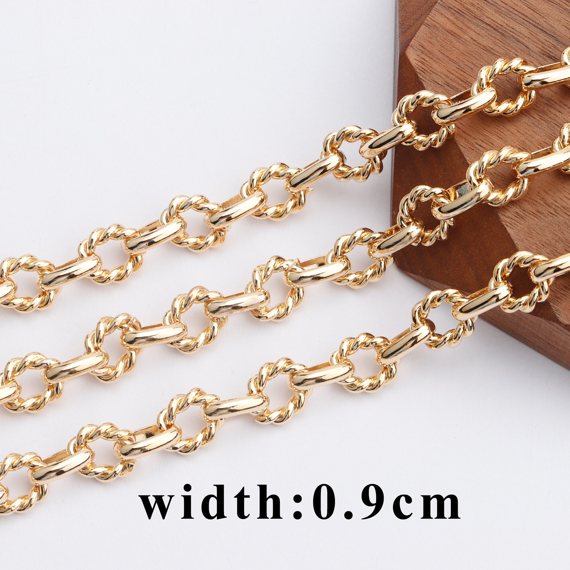 YEGUI C122,jewelry accessories,diy chain,18k gold ... – Grandado