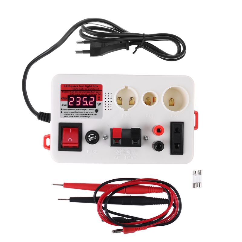 LED Quick Test Light Box Voltage Power Tester for ... – Vicedeal
