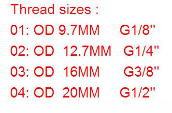 Kugleventil kobber 1/4 " gevind han to 6/8/10mm r... – Grandado