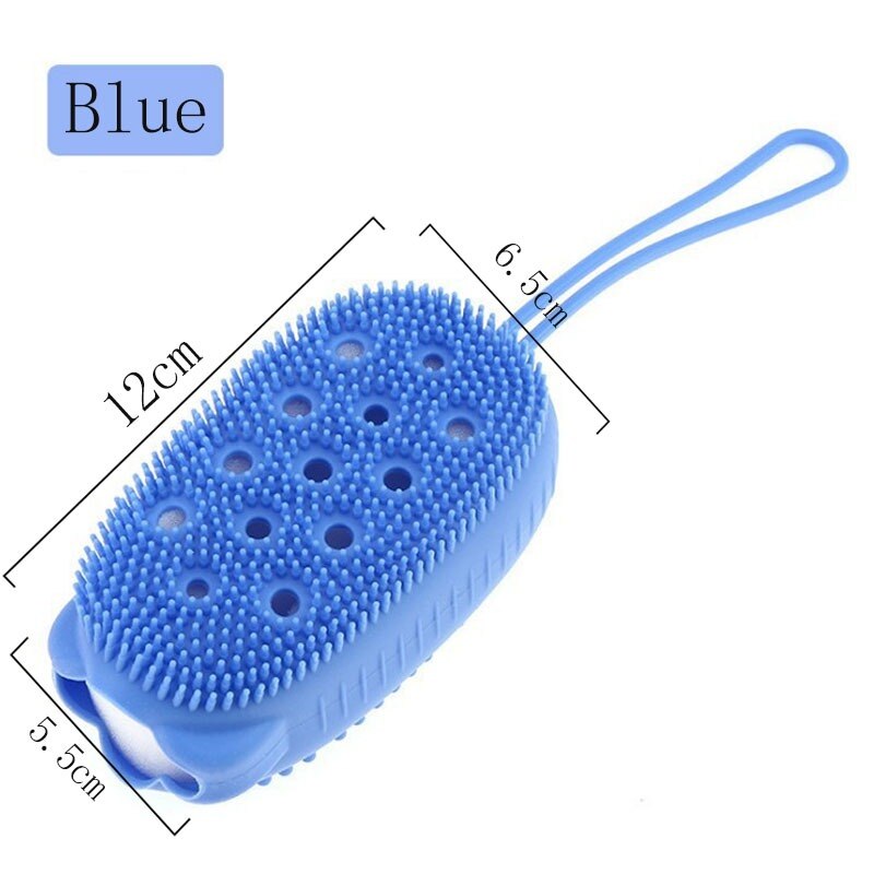 Silicone Bubble Bath Brush Double-Sided Massage Sc... – Vicedeal