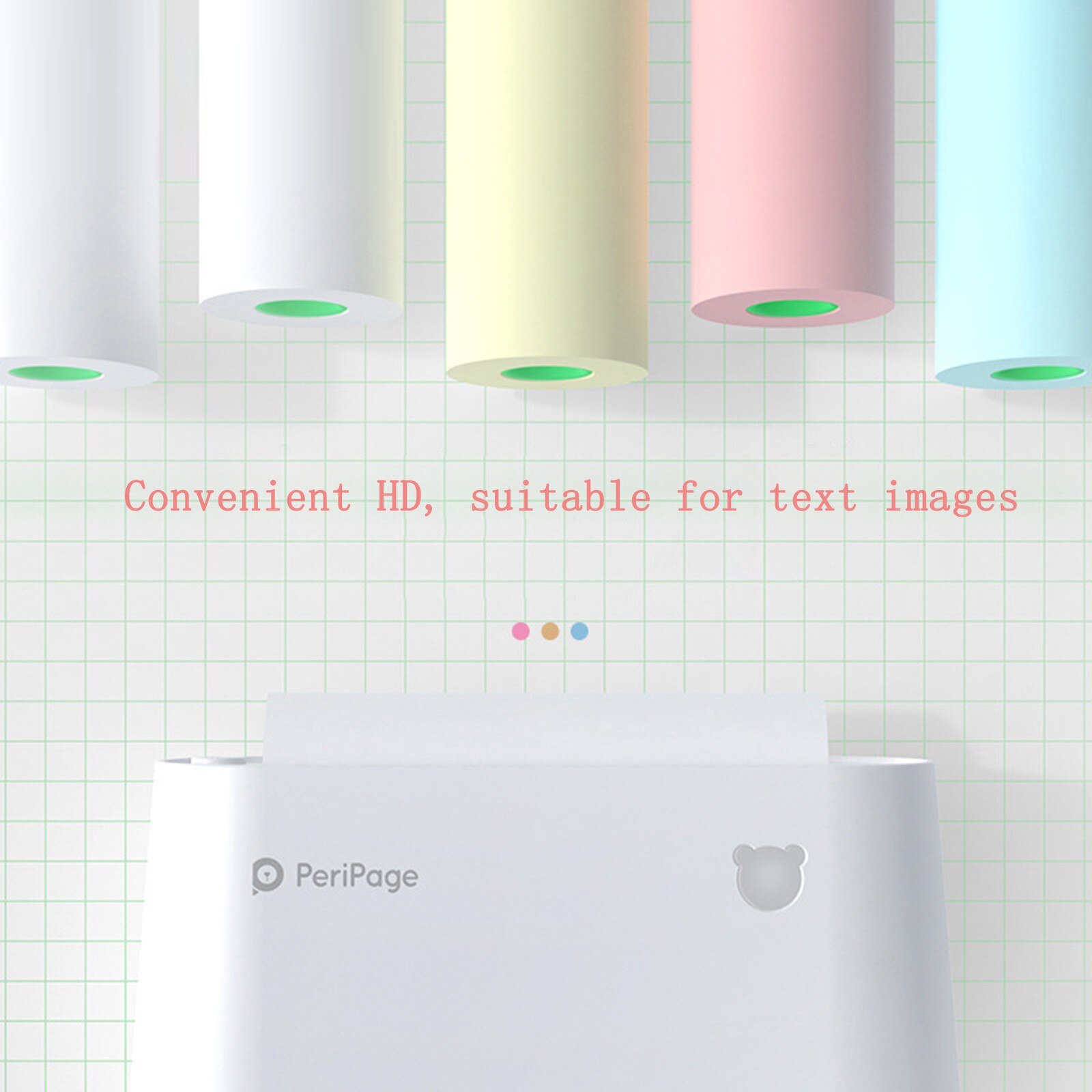 6 Rolls Thermal Paper Small Portable Print Paper S... – Grandado