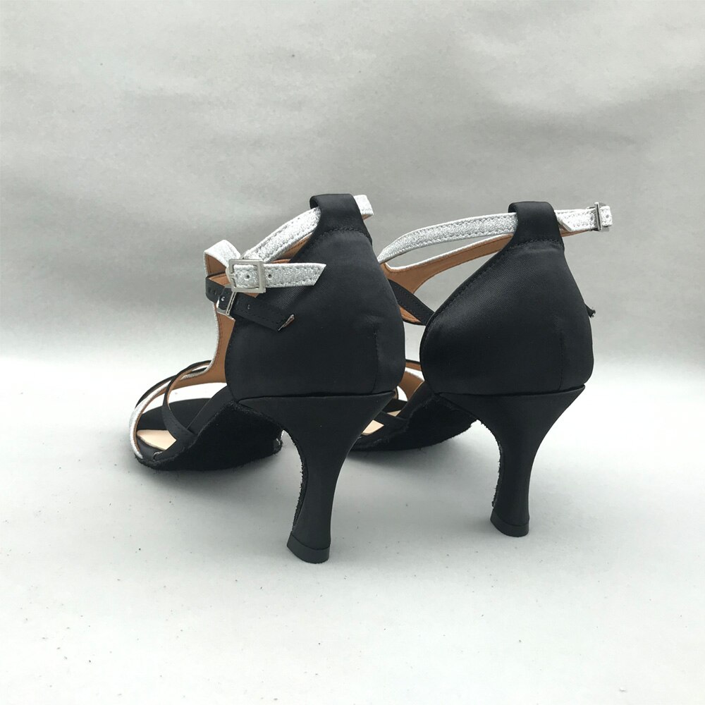 7.5cm heel Latin Dance Shoes For women Salsa shoes... – Grandado