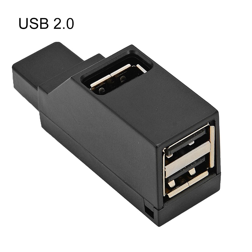 Mini USB 2.0 USB 3.0 Hub 3 Ports Portable USB Hub ... – Vicedeal