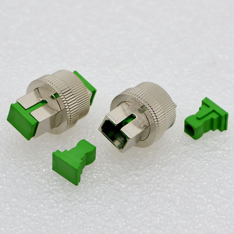 1PCS SC APC Single Mode Fiber Adapter Flange Conne... – Grandado