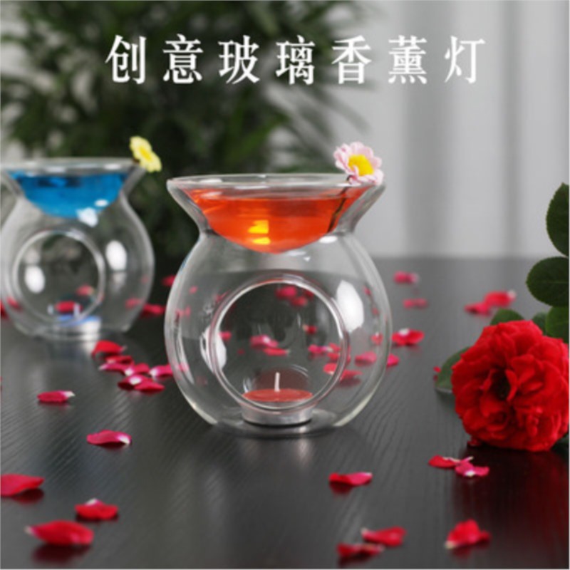 Glass Candle Heat Resistant Oil Furnace Aroma Burn... – Vicedeal