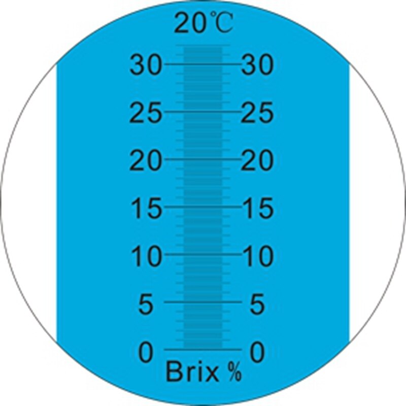 0-32% Brix Sugar Refractometer Vegetables Brix Ref... – Grandado