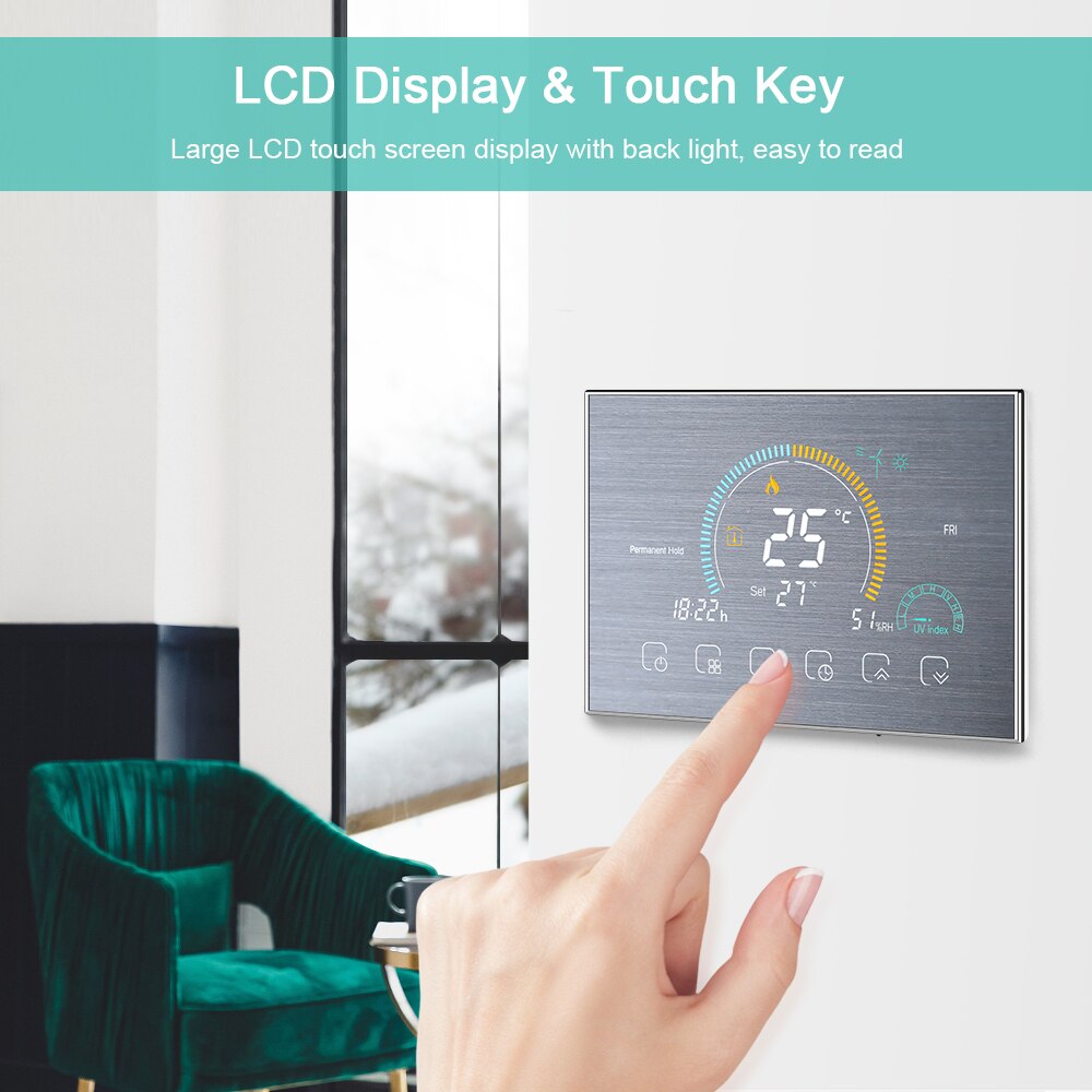 WiFi Smart Thermostat Programmable Water Gas Boile... – Grandado