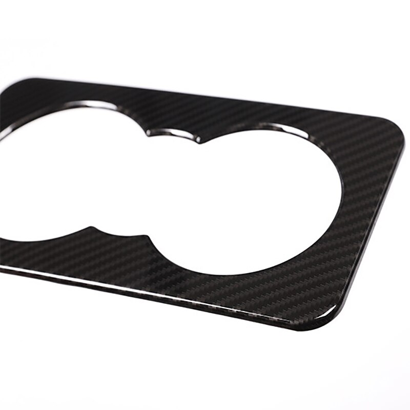 Carbon Fibre Rear Seat Water Cup Holder Panel Cove... – Grandado