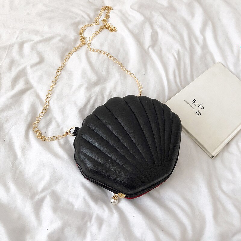 Sequined Shoulder Bag Girl Teenager Pu Leather Han... – Grandado