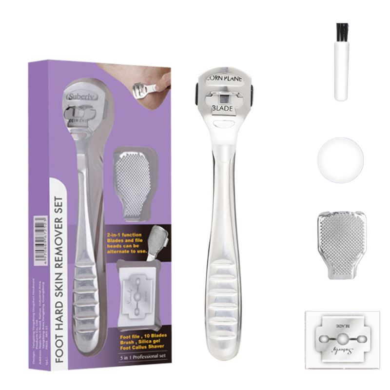 5Pcs/Set Feet Care Callus Shaver Hard Skin Remover... – Vicedeal