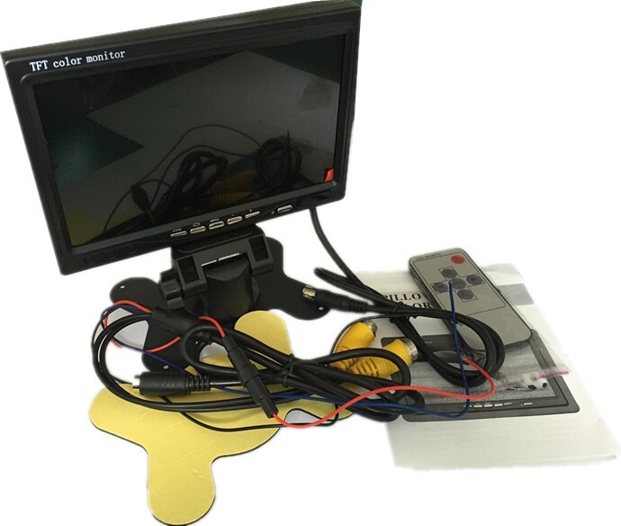 7 inch TFT LCD Monitor Kit DC12-24V en IP67 Achter... – Vicedeal