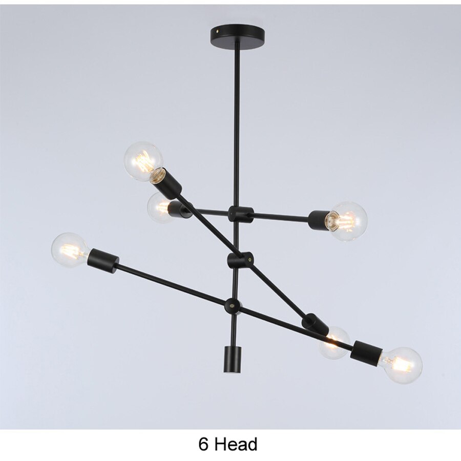 Nordic E27 Zwarte Goud Led Kroonluchters Moderne I... – Vicedeal