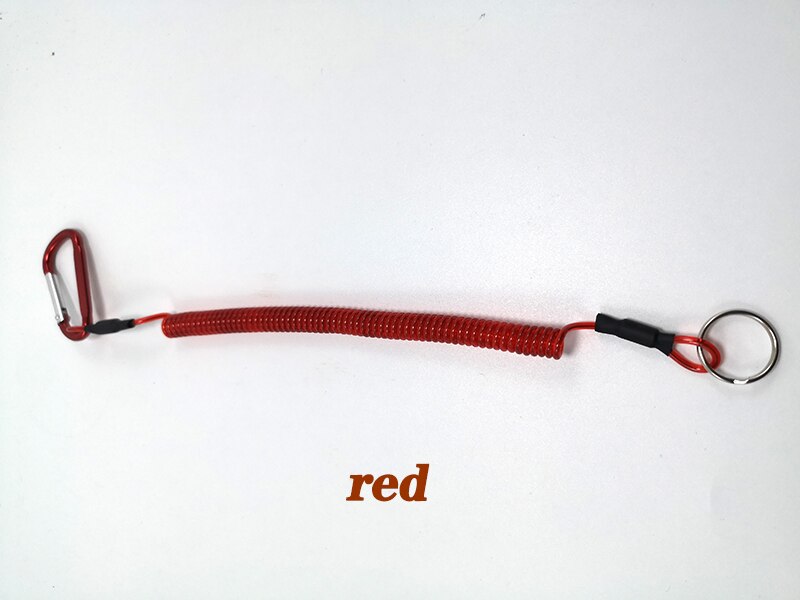 Carabiner Camping Hiking Anti-lost Rope Fish Clamp... – Vicedeal