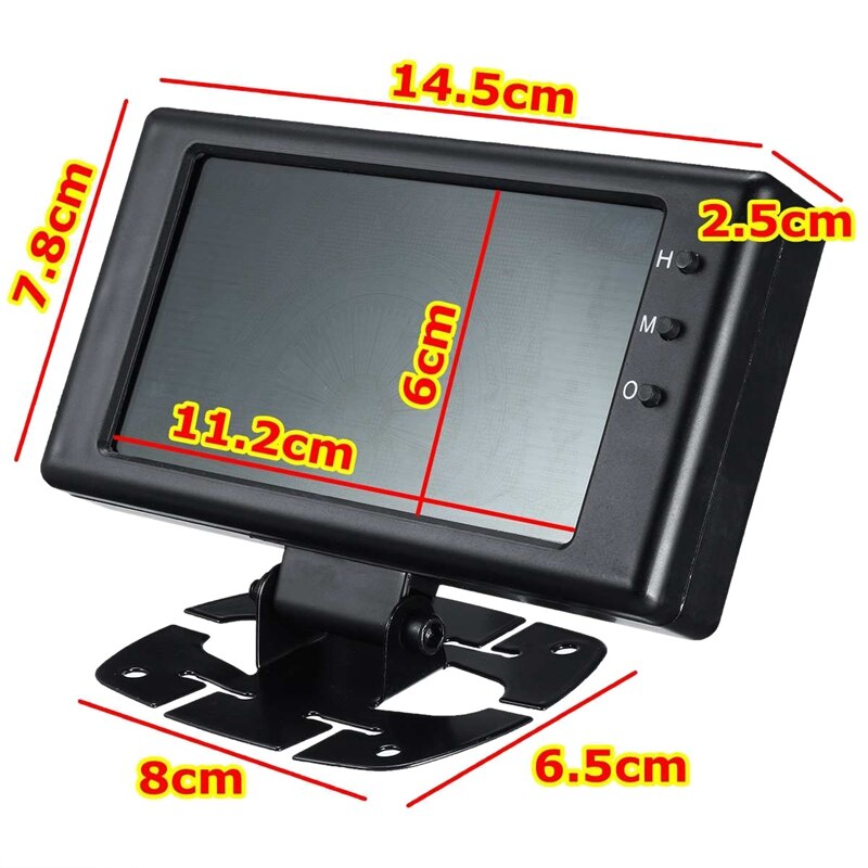 Bil 6 in 1 bil lcd digital mätare oljetrycksspänni... – Grandado