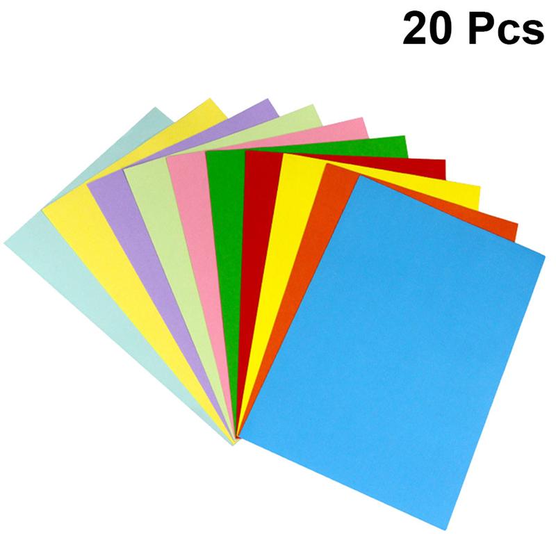 50 Sheets A4 Colorful Folding Paper DIY Handcraft ... – Grandado