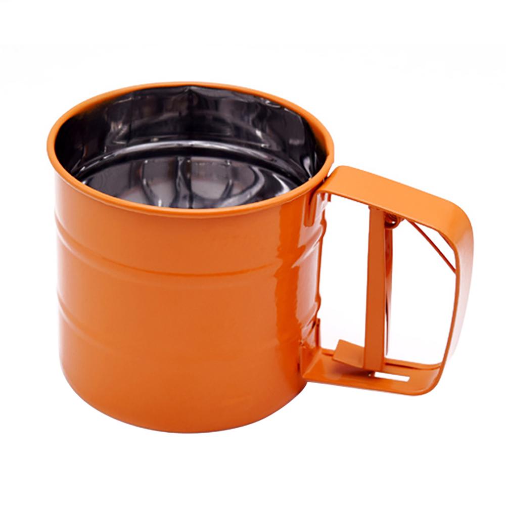 Neue Handheld Edelstahl Pulver Mehl Sieb Tasse Mes... – Vicedeal