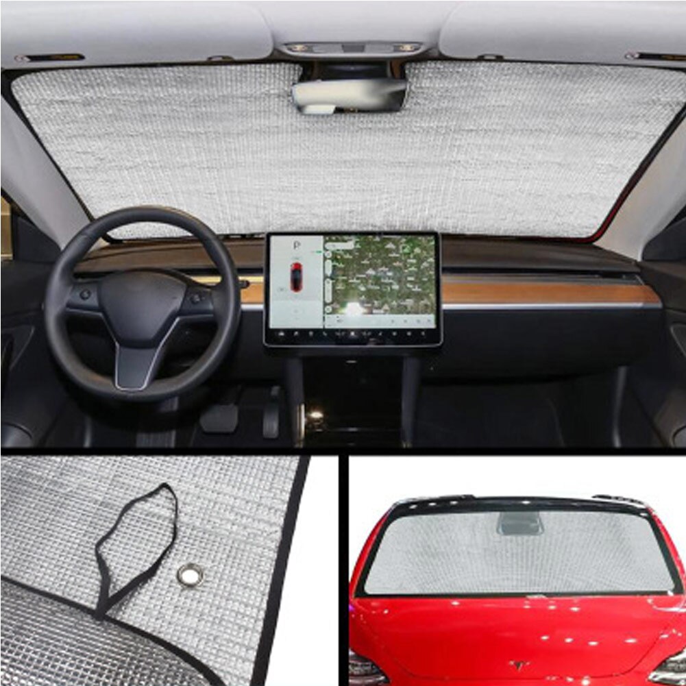 Car SUV Front Windshield Sun Shade Visor Car Windo... – Grandado
