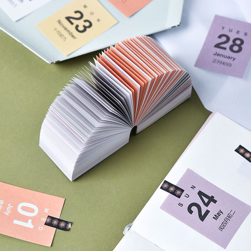 Mini Desktop Paper Calendar Daily Scheduler Table ... – Grandado