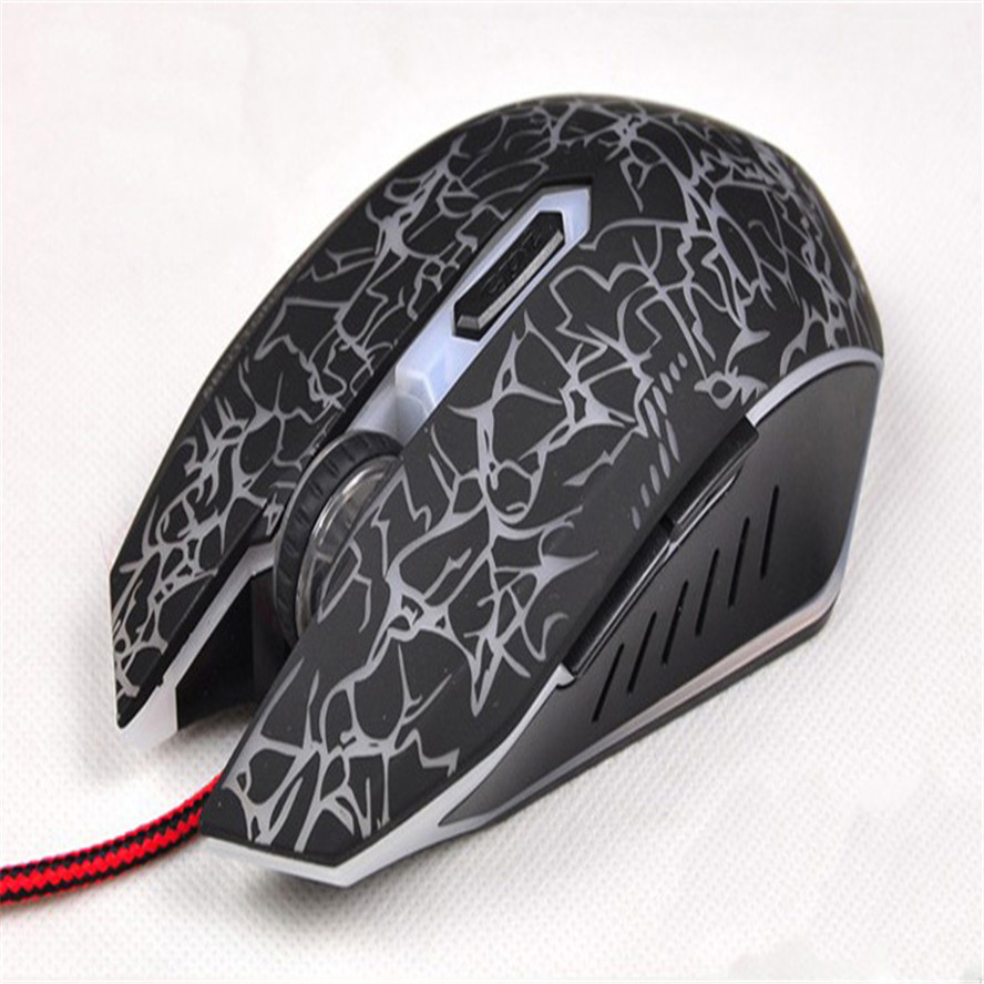 Professionele Wired Gaming Mouse 6 Button 4000 DPI... – Vicedeal