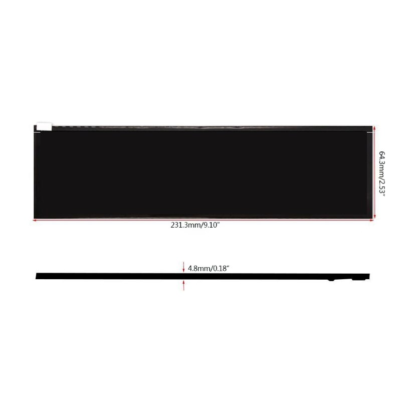 40JB Upgrade 8.8 Inch HSD088IPW1 Touch Lcd-scherm ... – Grandado