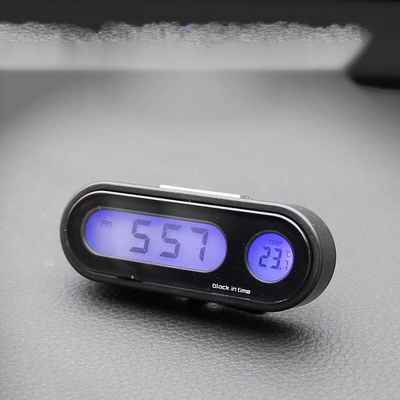 Car Mini Electronic Clock Time Watch Auto Dashboar... – Grandado