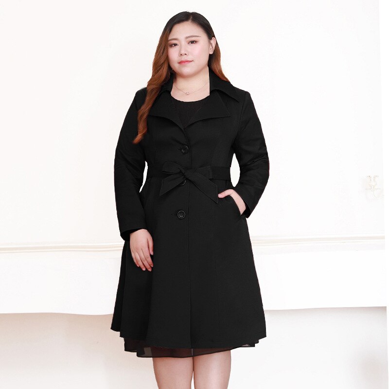 Elegante Trench Lady Ol Vrouwen Lange Klassieke Wi... – Vicedeal