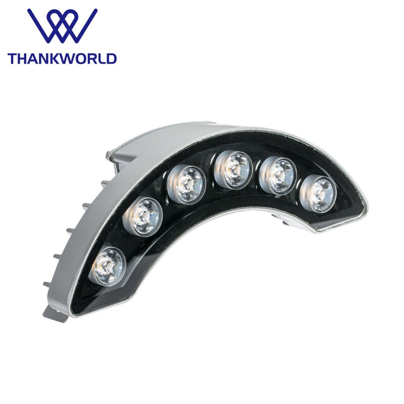 VW 6W led curved lamp exterior garden light waterp... – Grandado