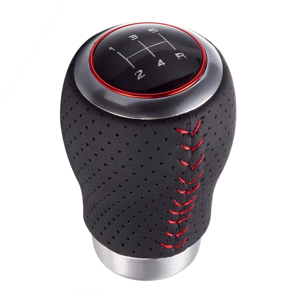 5 Speed Car Gear Shift Knob Metal Gear Head Manual... – Grandado