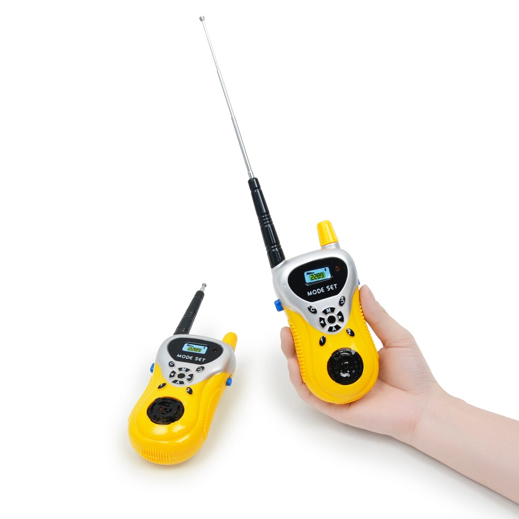 2 x Kids Plastic Two-Way Radio, Electronic Walkie ... – Grandado