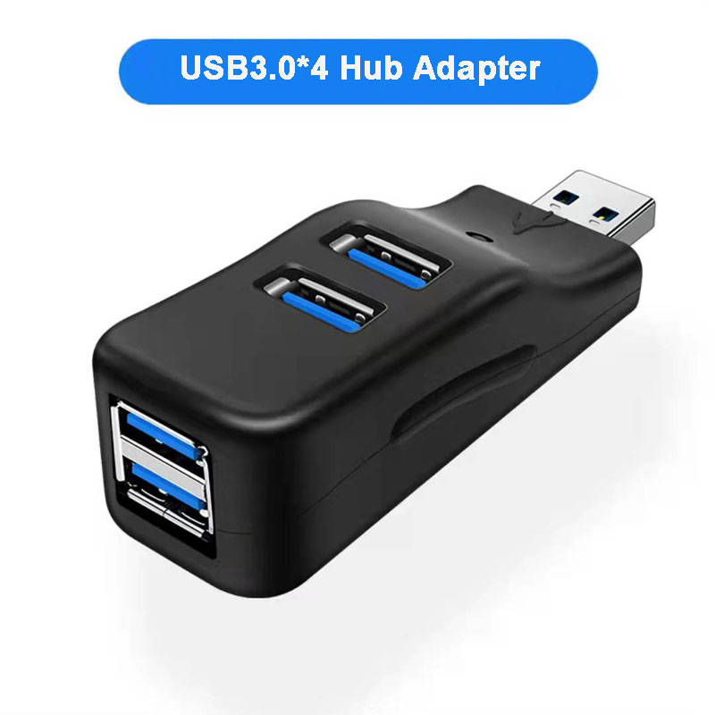 Usb Hub 4 Poorten Usb 3.0 Hubs Adapter Mini Rotere... – Grandado