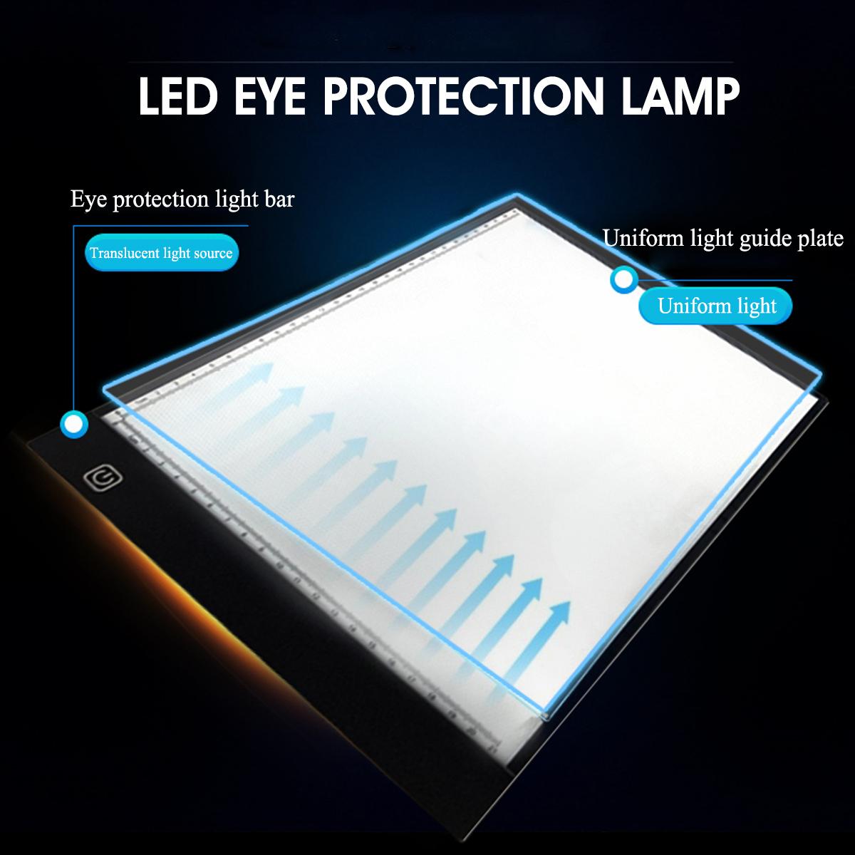 LEORY A4 LED Drawing Board Track Comics Tool Light... – Grandado