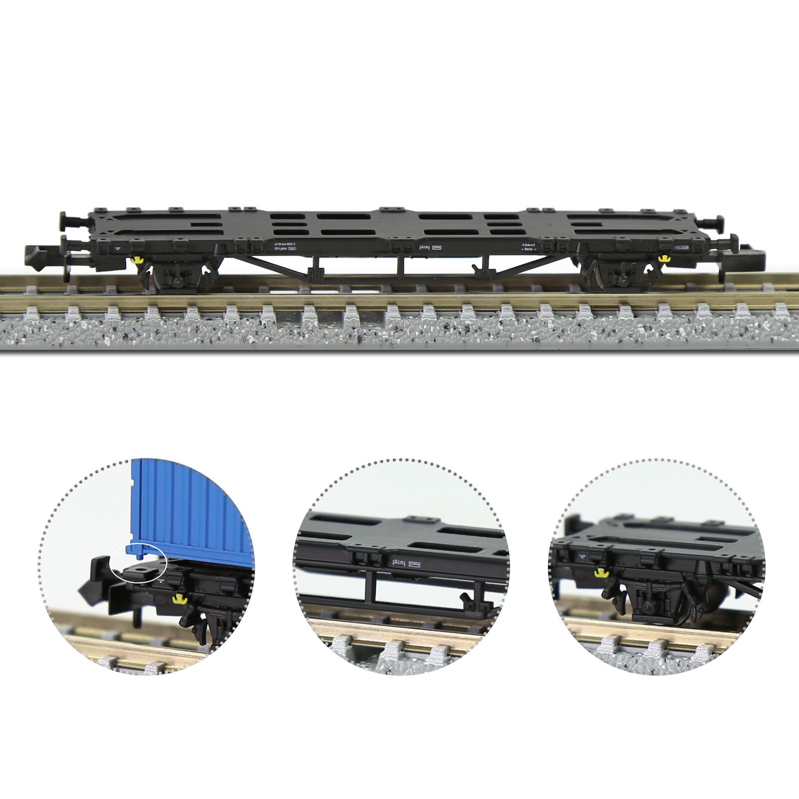 Model Railway N Schaal 1:160 Platte Auto Met Conta... – Vicedeal