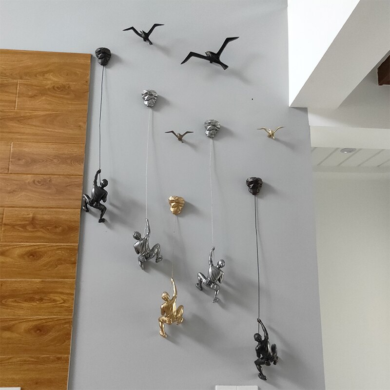 Wall Hanging Sculpture Statue Home Living Room Hot... – Grandado