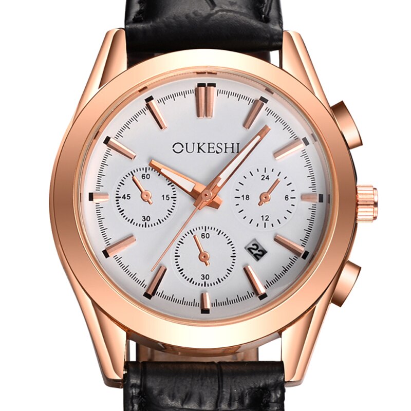 Brand Quartz Watch Men Leather Belt Wristwatches B... – Grandado