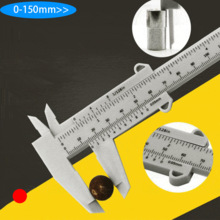 150mm 0.5mm Vernier Caliper Double Scale Plastic V... – Grandado