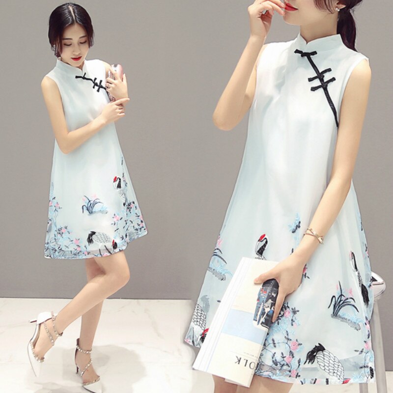 Summer retro chinese traditional women cotton broa... – Vicedeal