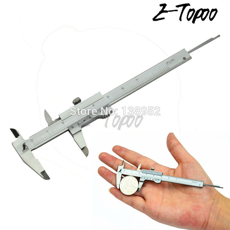 Mini calibrador Vernier de 70mm, 0-70mm/0,05mm, ca... – Grandado