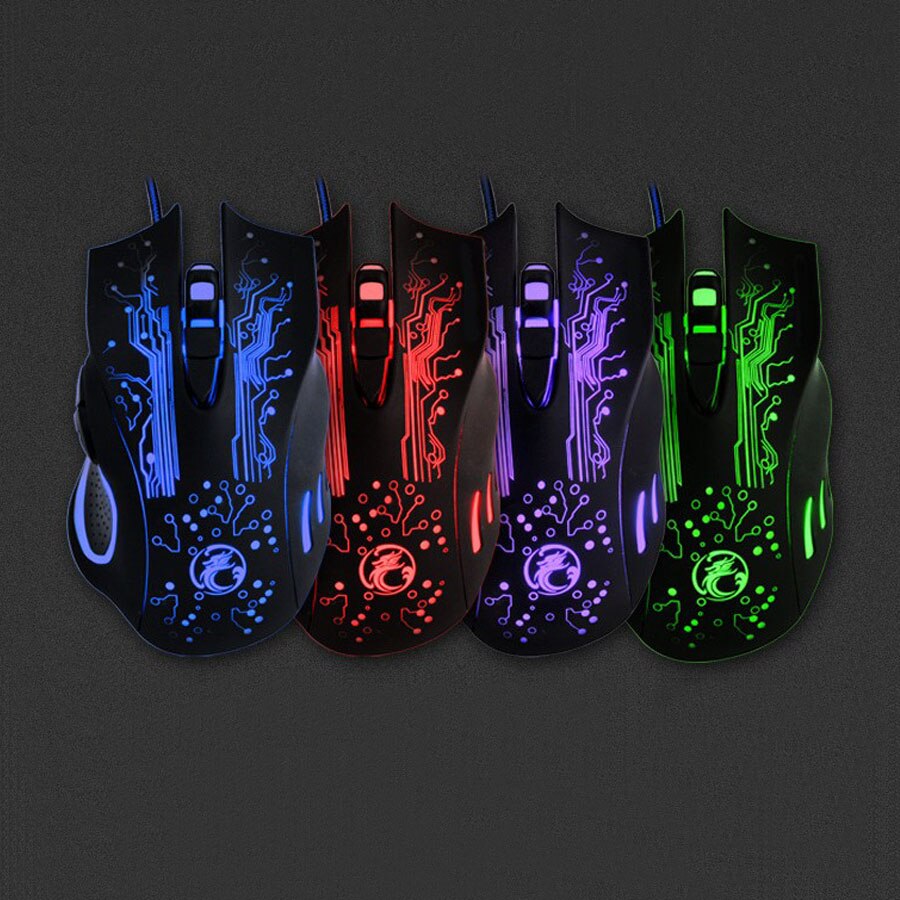 Estone X9 Gaming Mouse 5000DPI LED Optical USB Wir... – Vicedeal