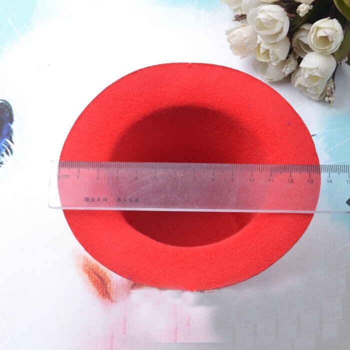 DIY 13cm Hen Party Plain Top Hat Base Cute Black H... – Vicedeal