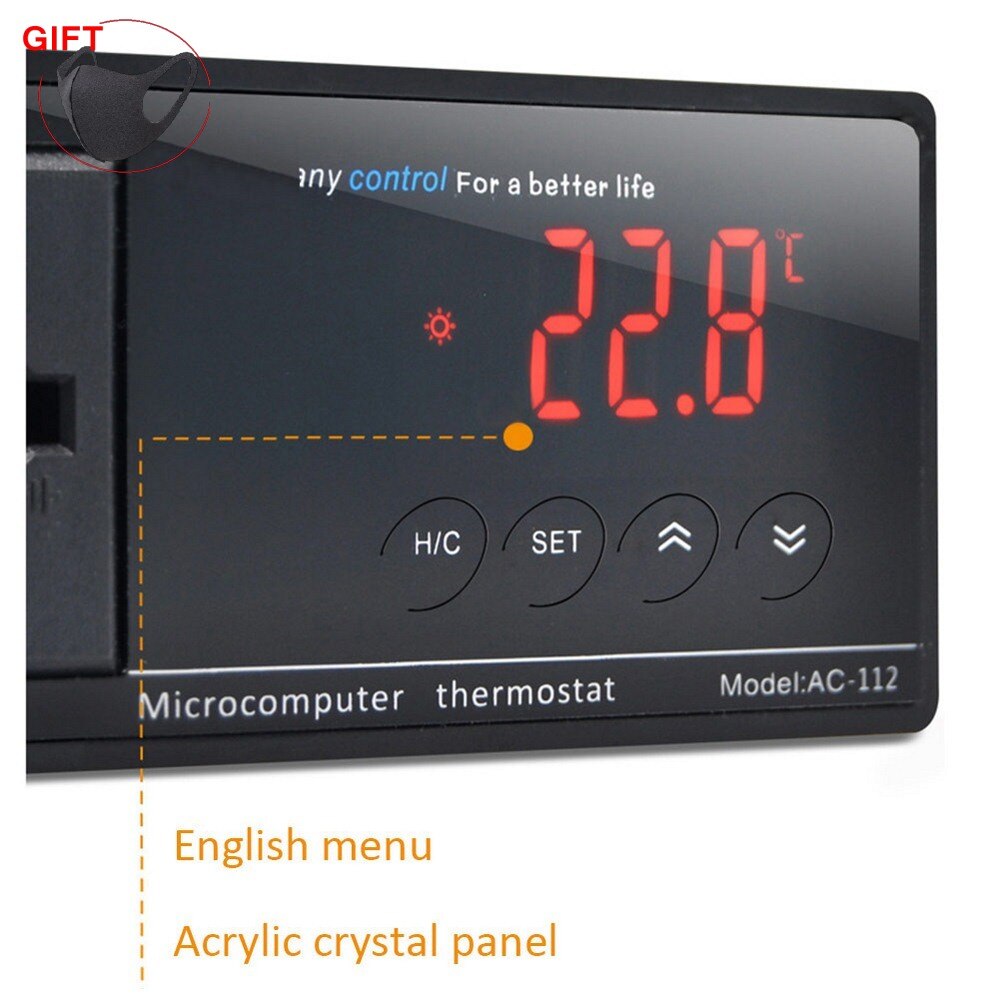 Aquarium Temperature Controller Digital Thermostat... – Vicedeal