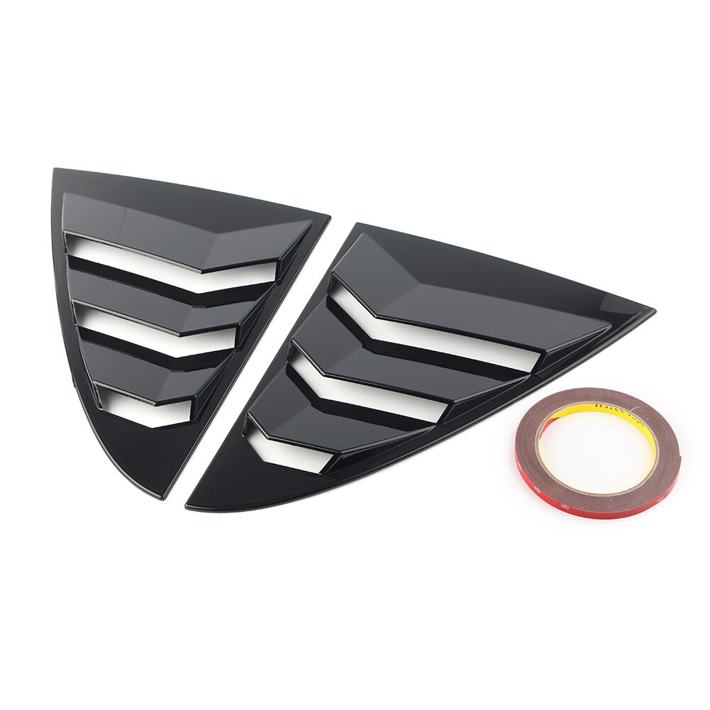 2 Stuks Auto Achterruit Side Lamellen Vent Panel T... – Grandado