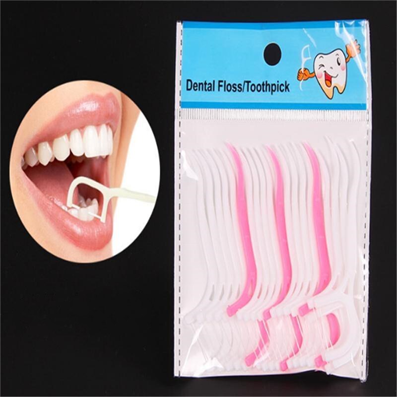 20 Pcs/Pack Disposable Dental Flosser Interdental ... – Vicedeal