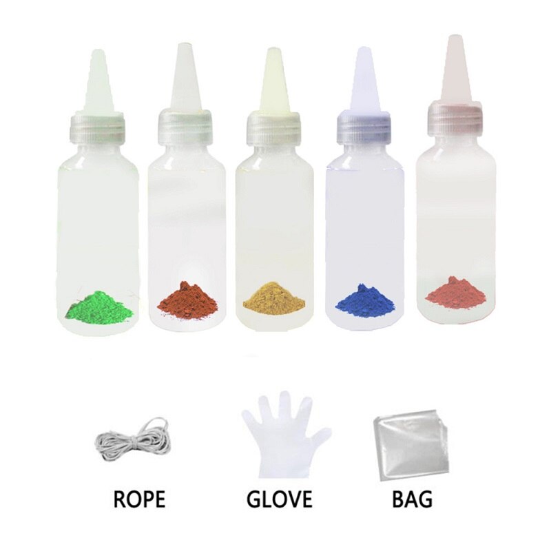 5 Colors Tie Dye Kit Non-toxic Cotton Linen Clothi... – Vicedeal