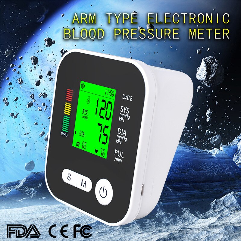 Electric Upper Arm Blood Pressure Monitor Digital ... – Grandado