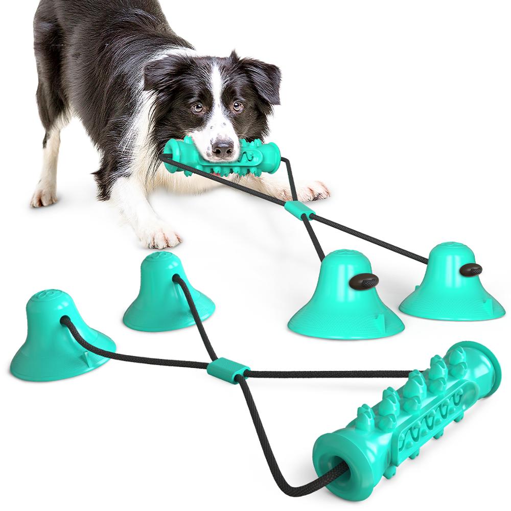 Pet chew toy sucker bite resistant molar stick pet... – Grandado