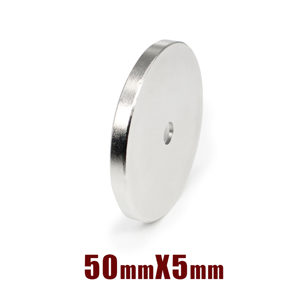 1/2/3/5PCS 50x5-6mm Runde Rare Earth Neodym Magnet... – Grandado