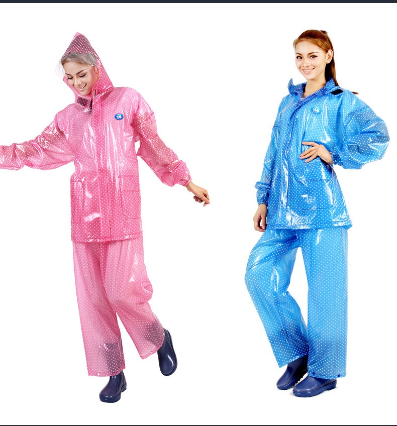Plastic Waterproof Rainwear Wet Weather Gear Women... – Grandado