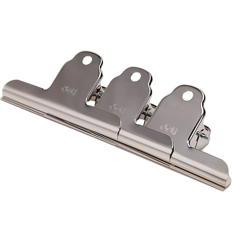Deli 1pcs Clips 102mm Silver Color Big Size Metal ... – Vicedeal