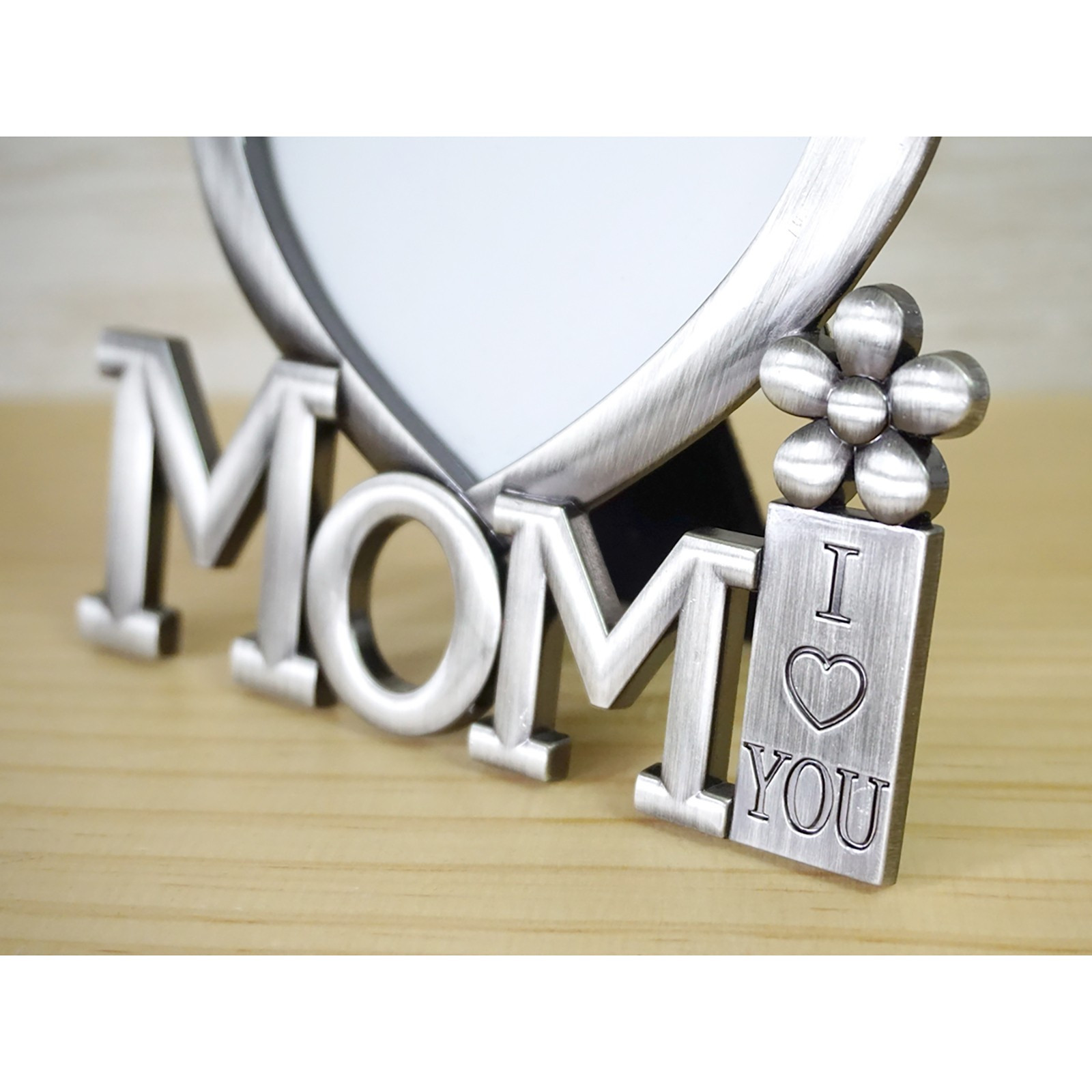 Mom Picture Farme Mom I Love Mom Heatr-shaped Phot... – Grandado