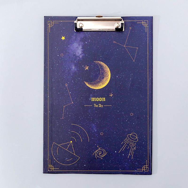 Dream Starry Sky File Folder Clipboard A4 Writing ... – Grandado